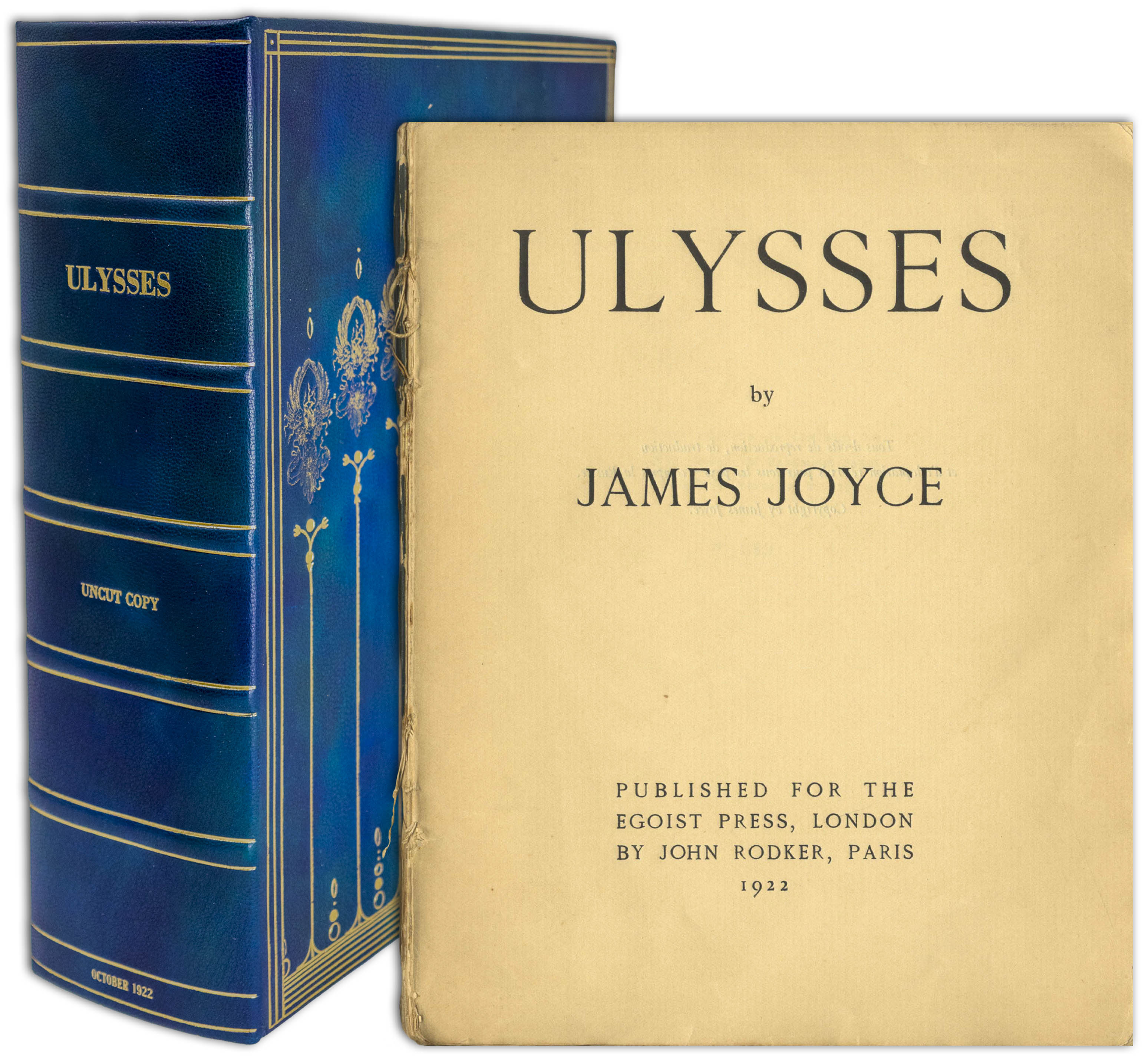 Lot Detail James Joyce Ulysses First English Edition From 1922